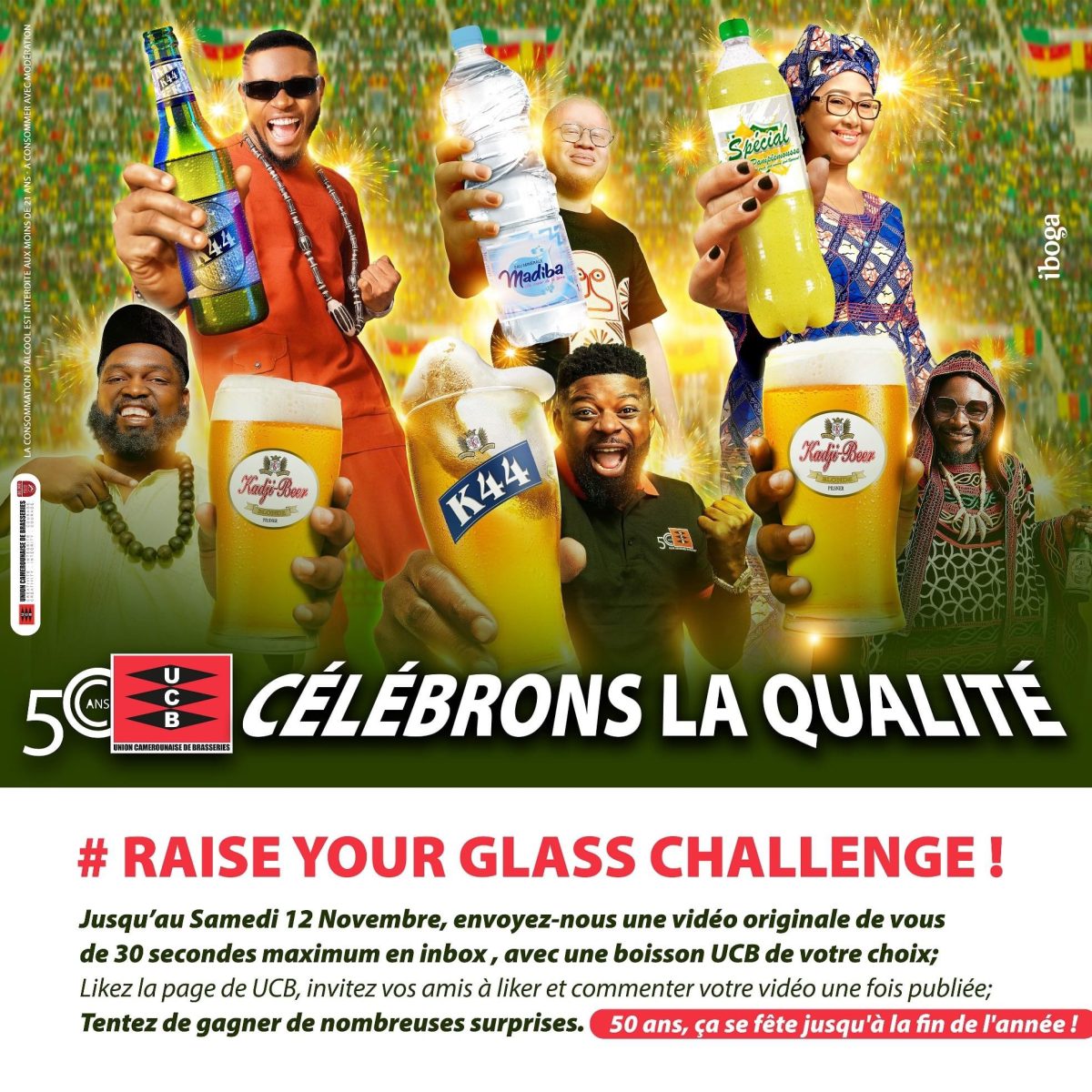 How UCB Carefully Celebrated Its 50th Anniversary – Cameroon's #1 Music ...