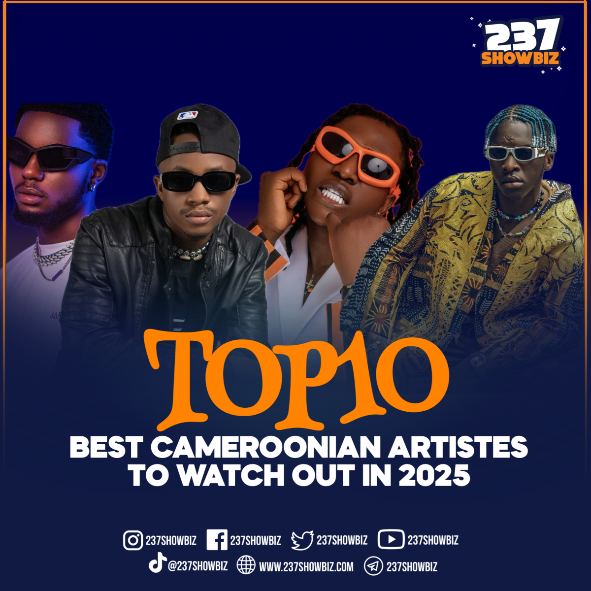 TOP 10 Best Cameroonian Rising Artistes to Watch Out in 2025 – Cameroon ...